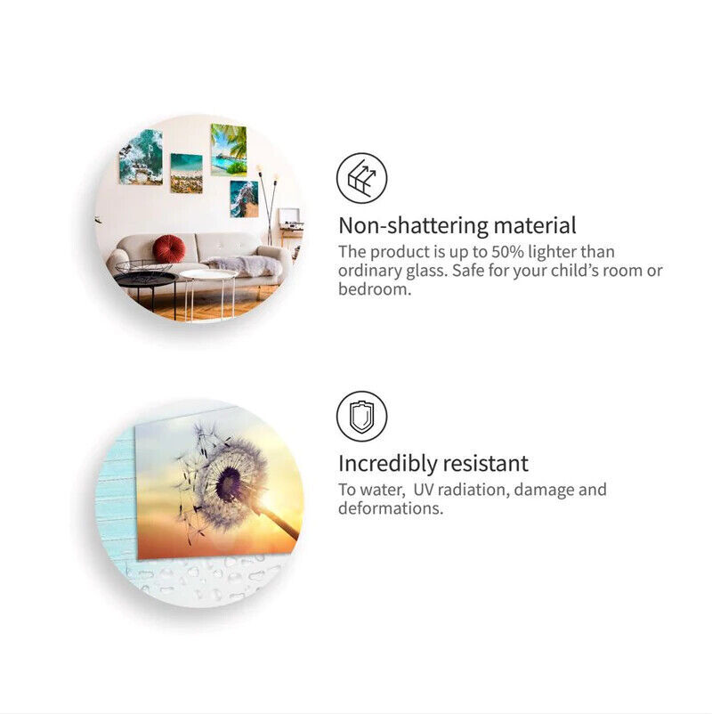 USA Flag Photograph Tempered Glass Printing Wall Art Australian Made ...