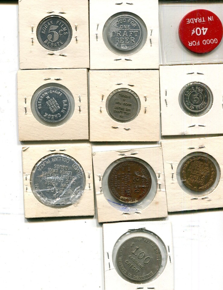 CALIFORNIA LOT OF 10 DIFFERENT GOOD FOR TOKENS NR 10.00 | eBay