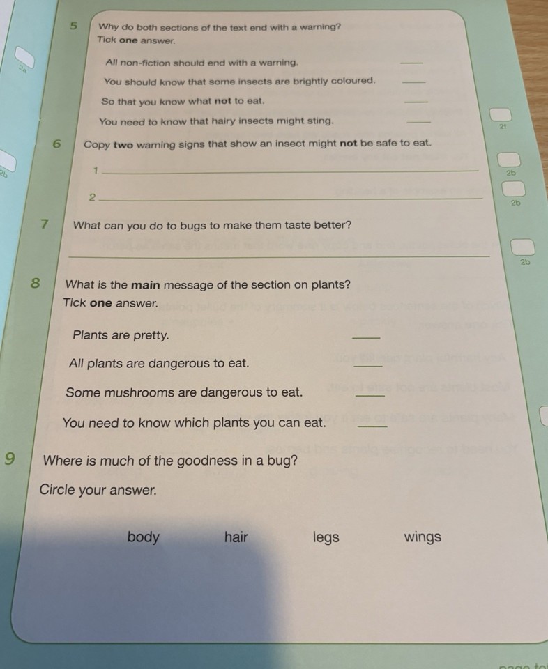 PIRA (progress In Reading Assessment) Year 4, Ages 8-9. SPRING. Test ...