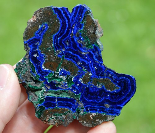 Azurite 133 Grams - Rubtsovsk Mine, Rubtsovsky District, Altai Krai ...