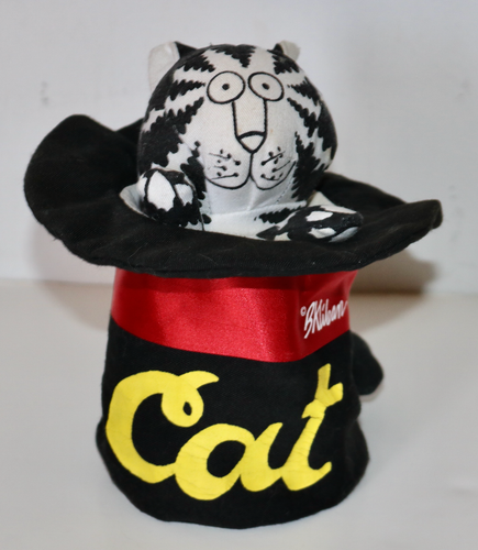 B. Kliban CAT IN TOP HAT vintage 1980 Applause plush toy | eBay