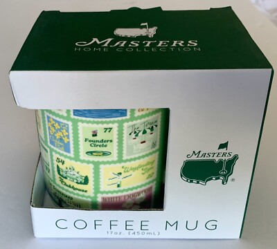 2024 Masters Coffee Mug Postage Stamp design pga golf new | eBay