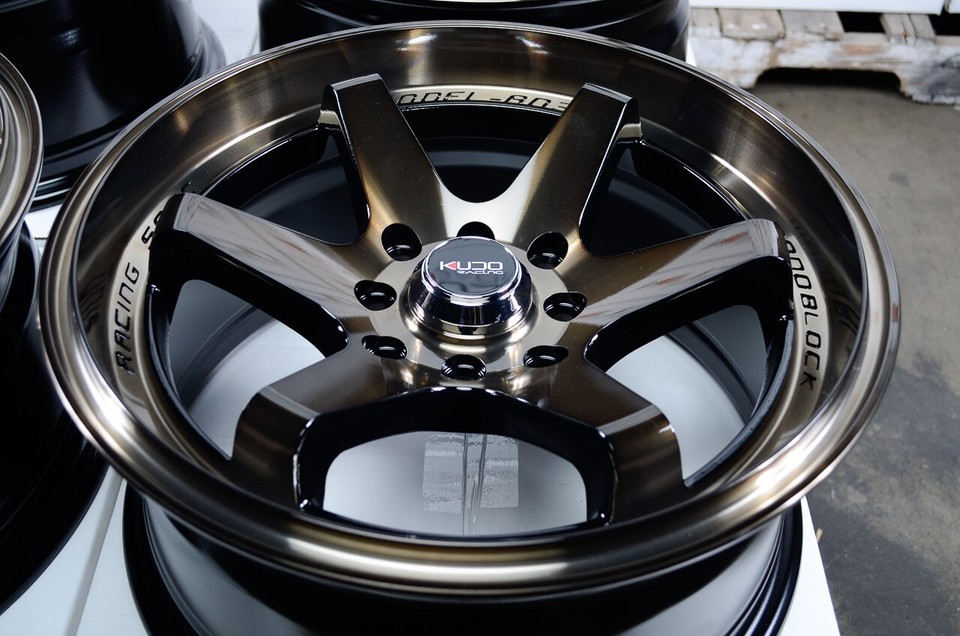 15" Black Bronze Wheels Rims Honda Civic Accord Miata Cooper Prius C ...