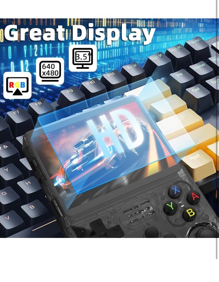 Open Source R36S Retro Handheld Video Game Console Linux System 3.5 ...