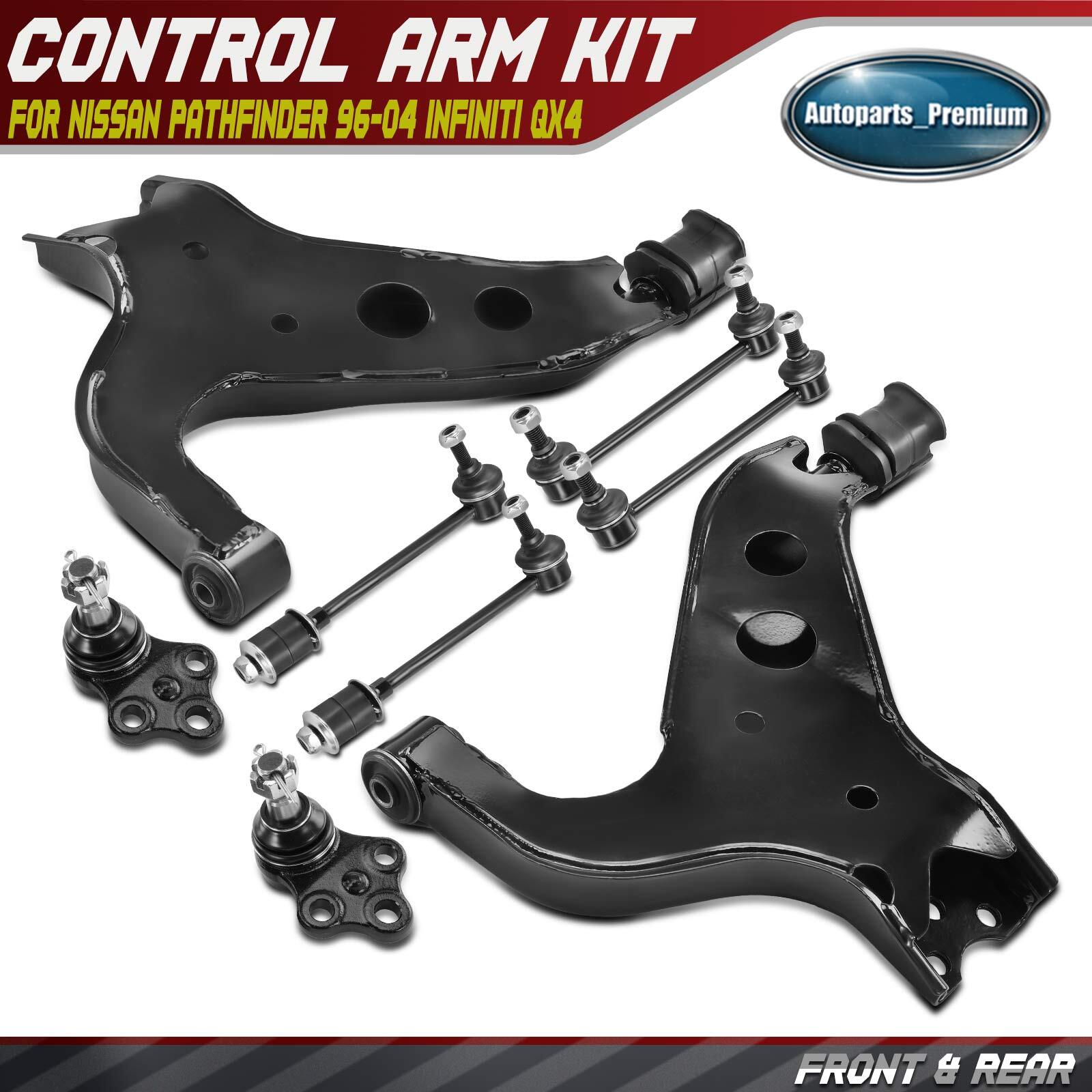 8x Front Lower Control Arm Ball Joint Stabilizer Bar Link for Nissan ...