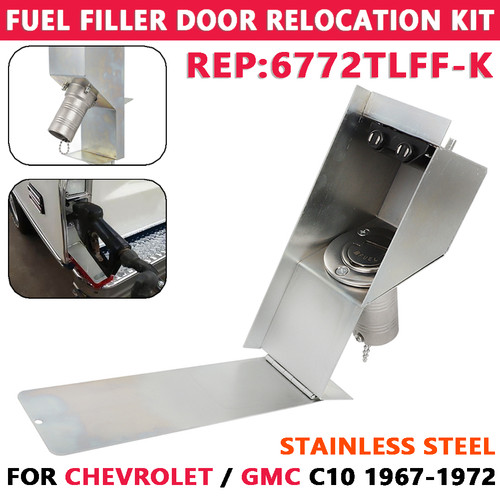 Taillight Fuel Filler For GMC Chevy Truck Hidden Gas Door Relocation ...