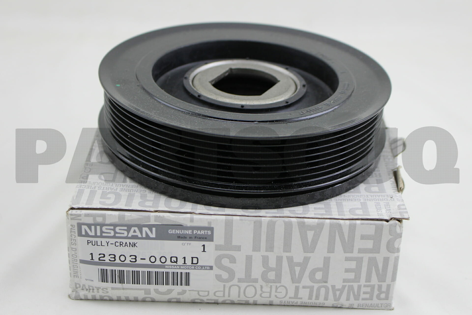 1230300Q1D Genuine Nissan PULLEY-CRANKSHAFT 12303-00Q1D | eBay