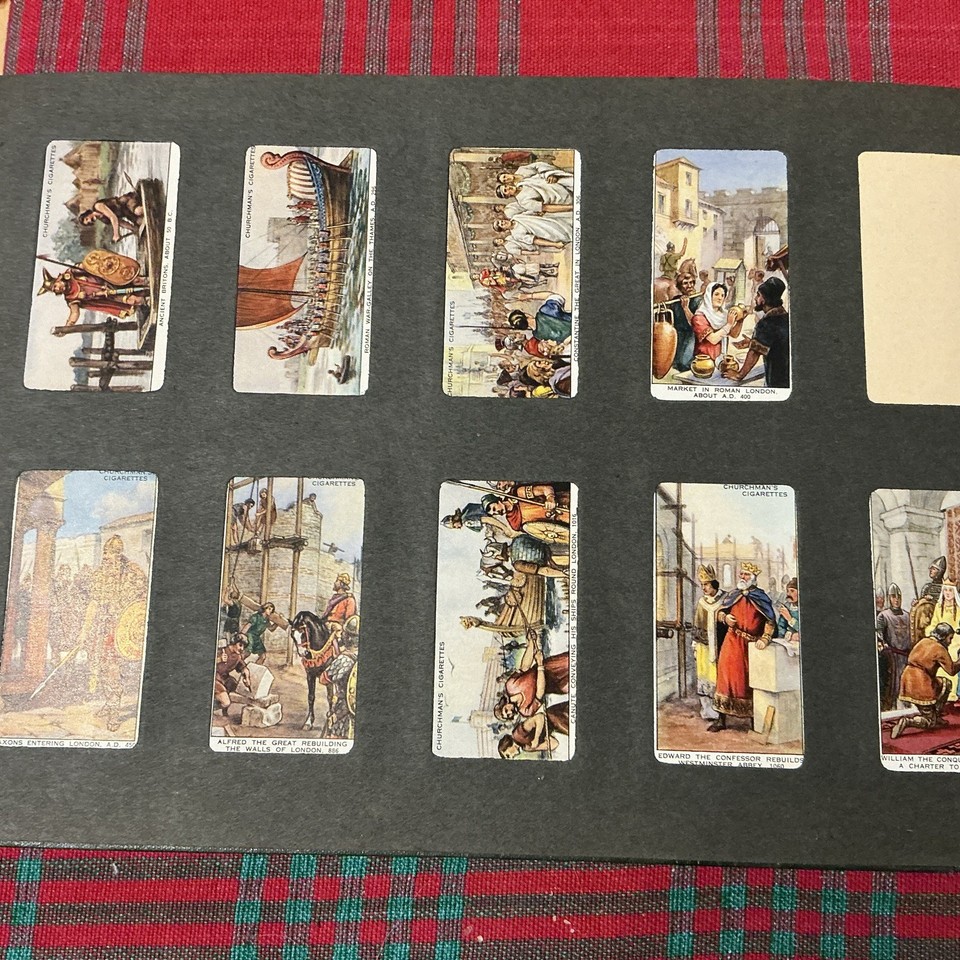 Antique 500 Cigarette Card Album + 10 Complete And Part Sets Circa 1933 ...