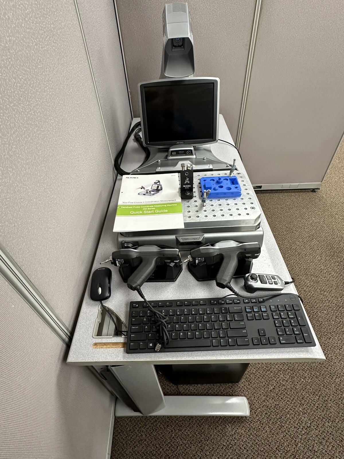 KEYENCE Handheld Probe COORDINATE Measuring Machine CMM Model Xm-1200 ...