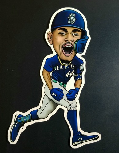 New Julio Rodriguez Art Magnet seattle mariners rookie refrigerator ...
