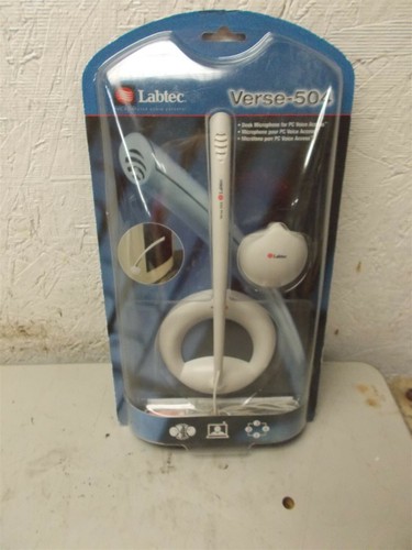 Labtec Verse-504 Desk Microphone for PC Voice Access | eBay