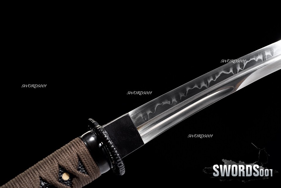 Self Defense Clay Tempered Sharp Knife Japanese Samurai Short Sword ...