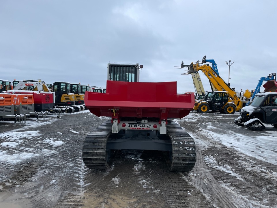 2022 Takeuchi TCR50-2 Tracked Crawler Dumper - 6yrd Bin Capacity ...