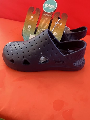 Totes Solbounce Sandals Clogs Boys 11-12 toddler Blue Water Shoes Kids ...