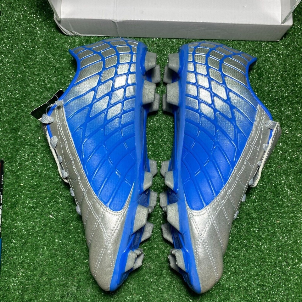 NEW RARE 2004 Adidas F50 Spider Blue Silver FG 7.5 US Predator Total 90 ...