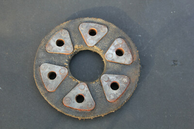 Hardy Spicer Rubber Disc Coupling 100mm OD 34mm ID x 9mm 8mm screws PCD ...