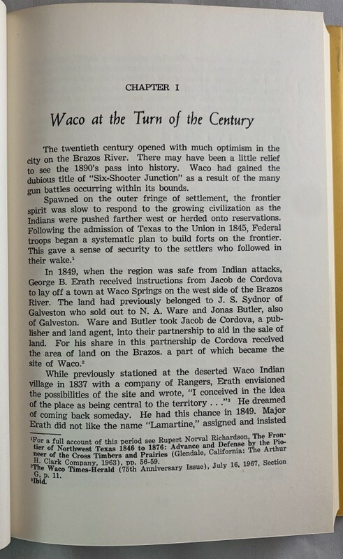 FINE CONDITION History Columbus Avenue Baptist Church Waco Texas 1ST ...