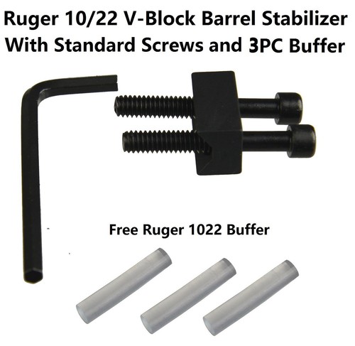 Aluminum Ruger 10/22 1022 SR-22 V-block V Block Stabilizer, With Bolt ...