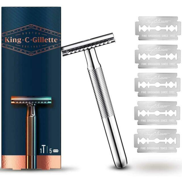 King C. Gillette Double Edge Safety Razor 16 Packets of 5 ASTRA Blades ...