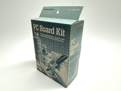 NOS SEALED RadioShack PC Board Kit - Design & build etched & drilled ...