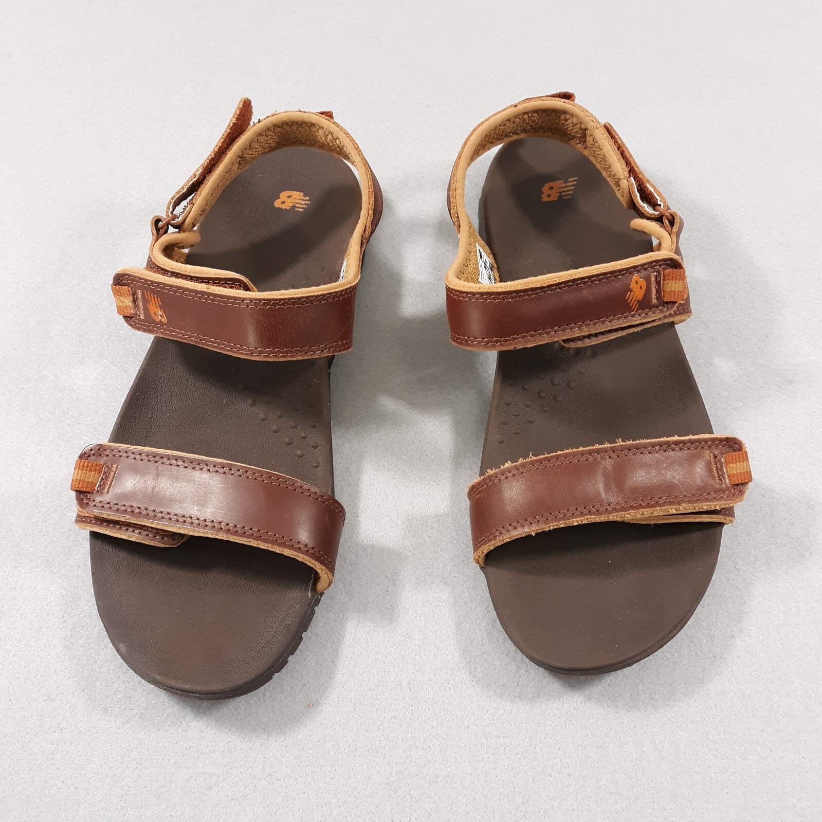 New Balance Traverse Brown Leather Sandals Womens Siz… - Gem