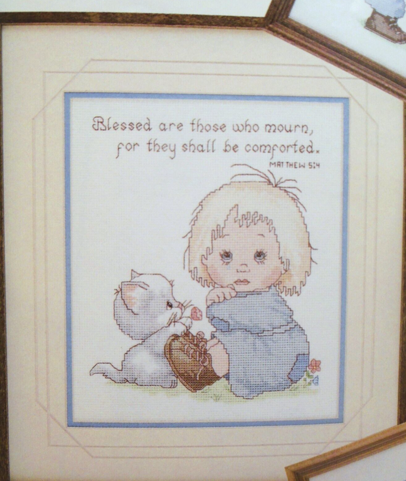 Blessed Are Ye Ruth Morehead Cross Stitch Pattern Book 43 Nativity ...