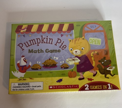 Pumpkin Pie “Math Game” Scholastic 2 Games in 1 - BRAND NEW SEALED! | eBay