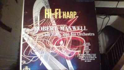 Robert Maxwell Hi-Fi Harp mgm E 3360 import usa | eBay