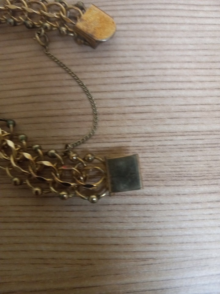 Vintage Estate 12K Gold Fill Double Link Chain JB Jacoby Bender ...