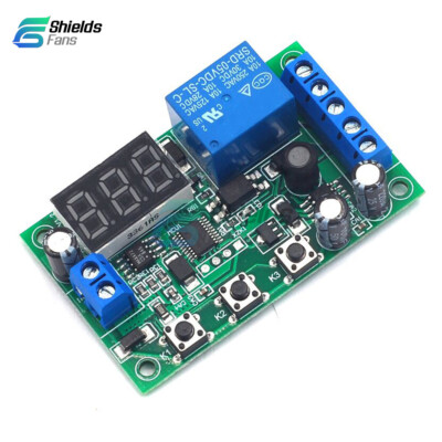 12V 0-10A DC Current Detection Module Current Sensing Detect Relay ...