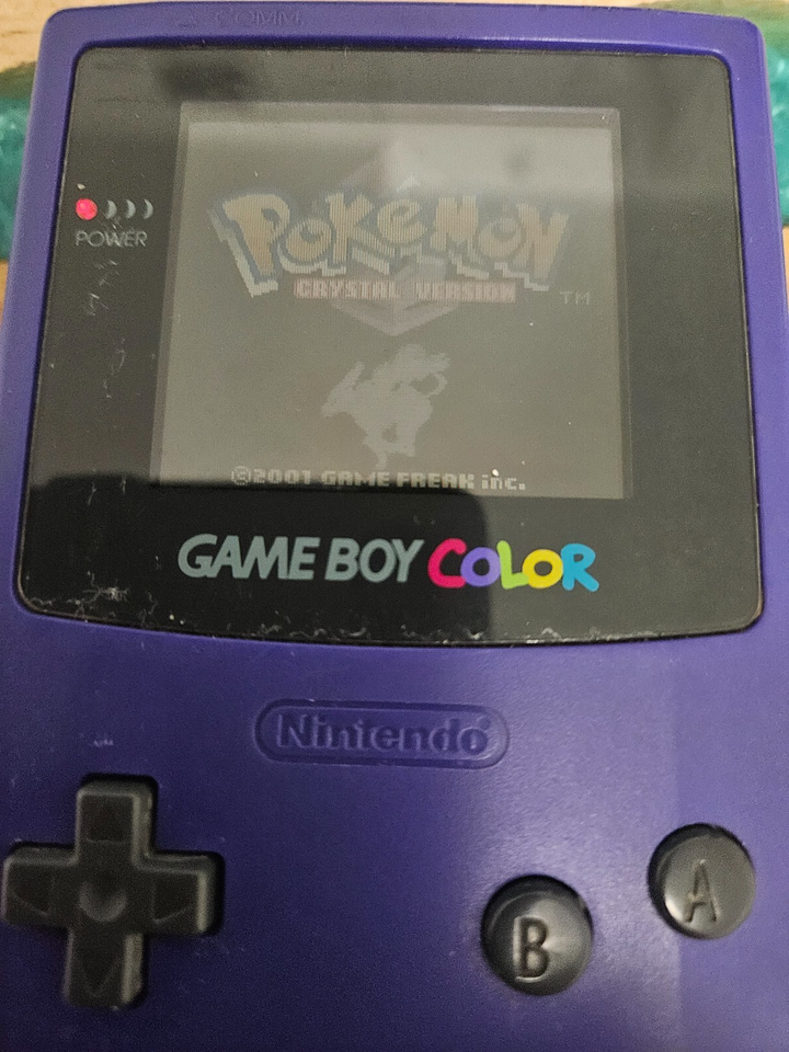 Pokemon: Crystal GBC (Game Boy Color, 2001) *New Battery* Authentic ...