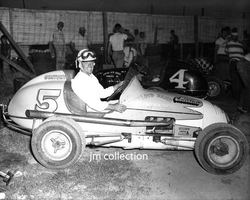 VINTAGE 8X10 PHOTO OF AUTO RACING STAR REX EASTON 1957! | eBay