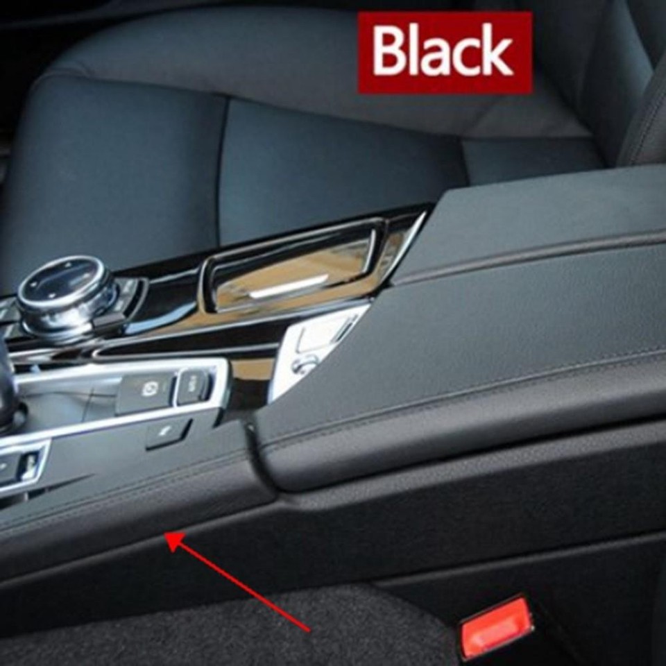 Car Center Console Storage Trim Strip Armrest Box Trim for 5 Series ...