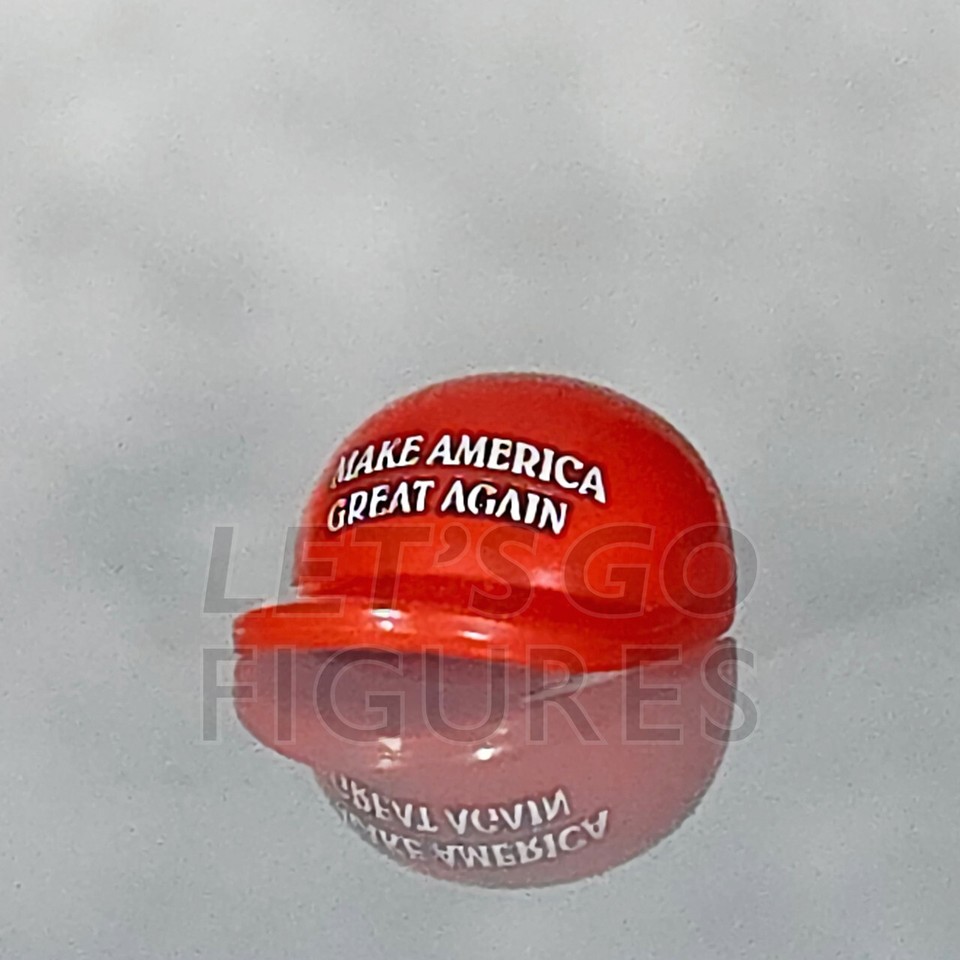 Custom Lego Donald Trump Minifigure (Light Blue Suit & MAGA hat) | eBay