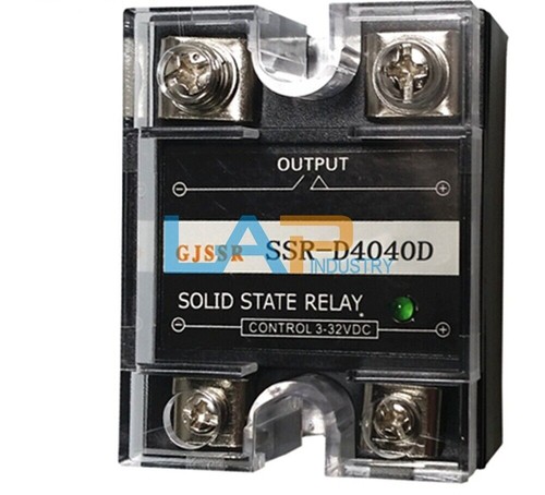 1Pcs New For solid state relay 400V DC control DC relay SSR-D4040D 40A ...