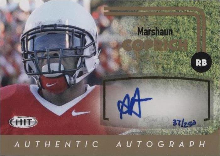 2016 SAGE Hit - Autographs Marshaun Coprich #A31 Gold /250 (AU, RC) for ...