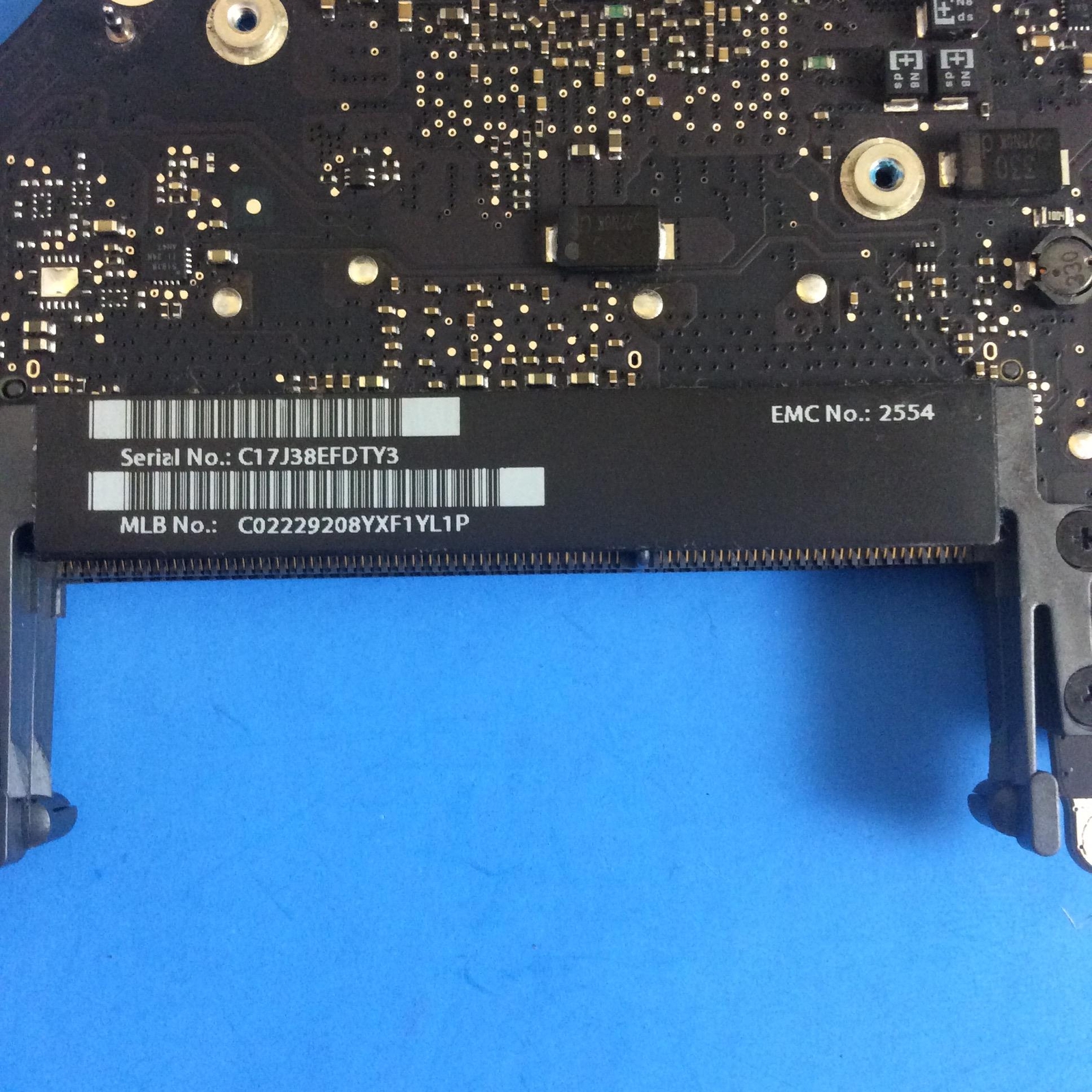 Apple MacBook Pro 13" Mid-2012 Motherboard EMC 2554 Core i5 2.5Ghz ...