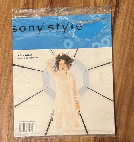 ROBIN TUNNEY *RARE* STILL SEALED Sony Style Magazine Holiday 2000 | eBay