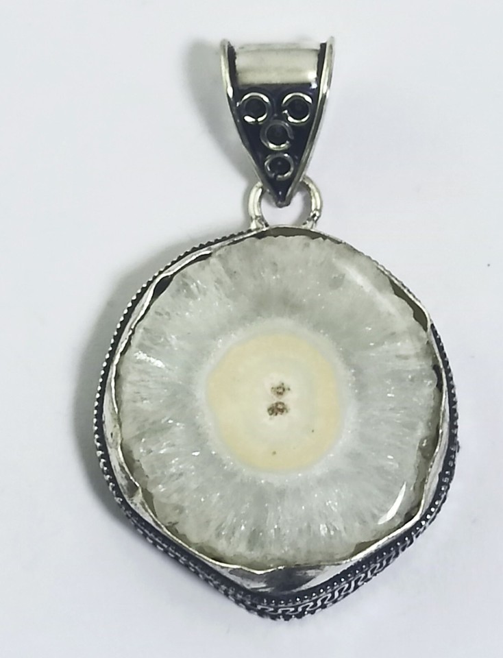 Solar Quartz Oval Shape Handmade Gemstone Pendant Jewelry Pendent Size ...