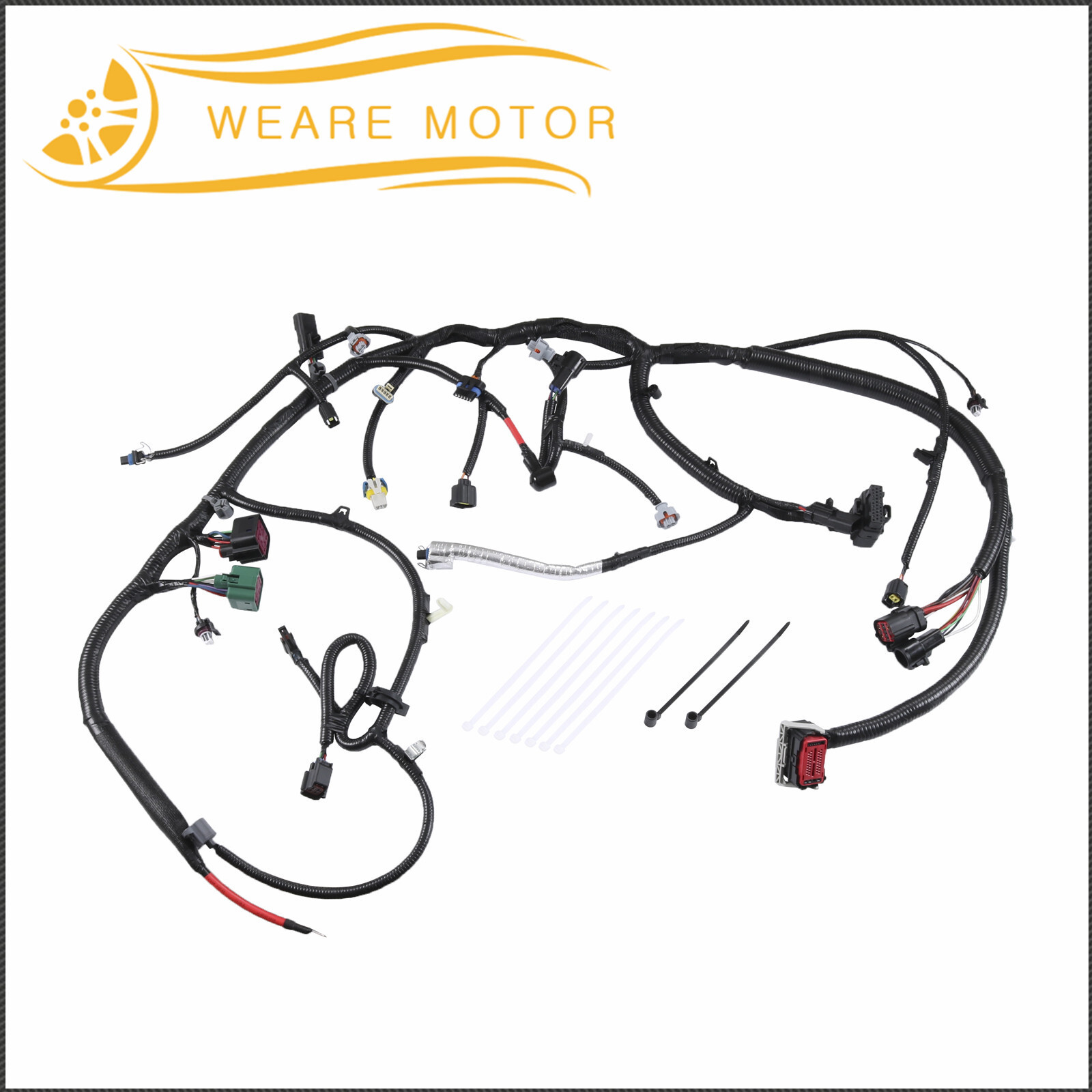 Engine Wiring Harness 4C3Z-12B637-CA For 2004 Super Duty Ford 6.0L ...