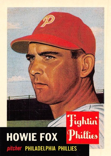 1991 Topps Archives #22 Howie Fox 1953 Philadelphia Phillies | eBay