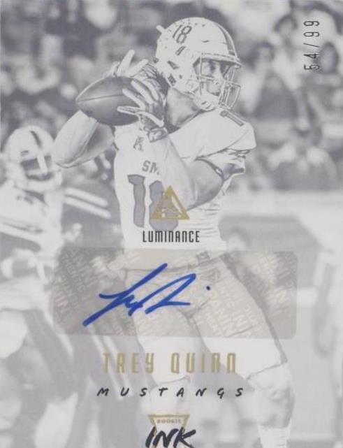 2018 Panini Luminance - Rookie Ink Trey Quinn #RI-TRQ Gold /99 (AU, RC ...
