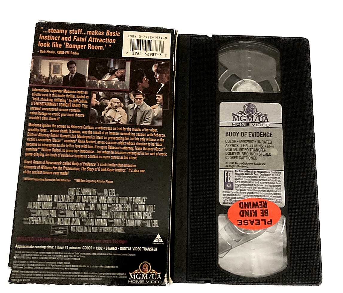 Body Of Evidence Cast