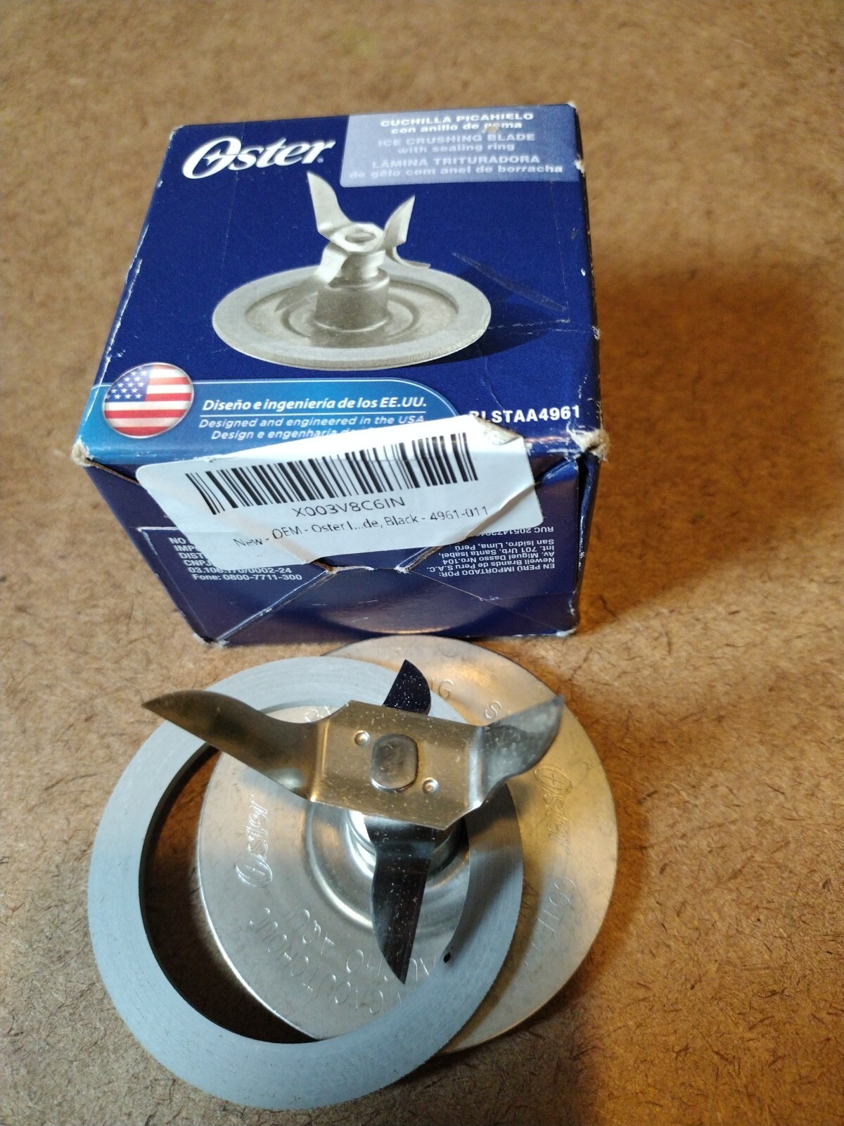 Oster Blender Stainless Steel Blade 4961, Cuchillas Oster | eBay