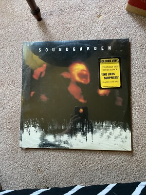 Soundgarden SUPERUNKNOWN Colored Vinyl Double LP Original 1994 Pressing ...