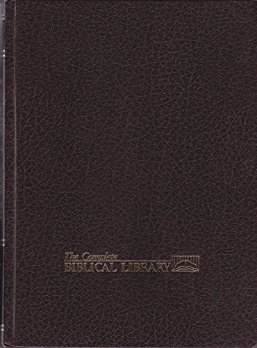 THE COMPLETE BIBLICAL LIBRARY: NEW TESTAMENT STUDY BIBLE: By Ralph W ...