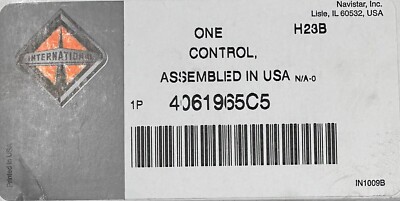4061965C5 Genuine International Driver Door Control Unit OEM - New | eBay