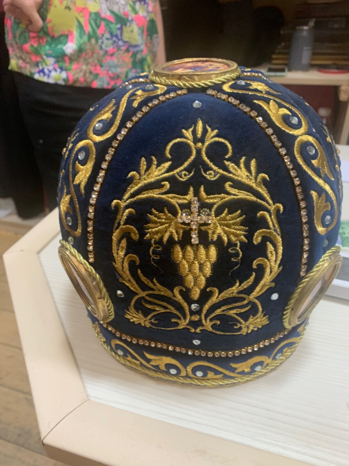 Christian church,Orthodox priest Bishop mitre | eBay