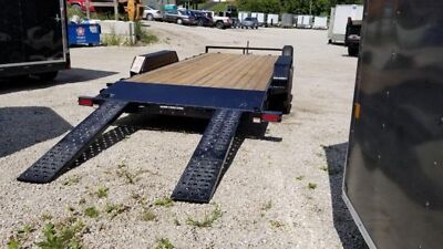 2020 Sure-Trac RENTAL #25 7x18 Open Deck Car Hauler | eBay