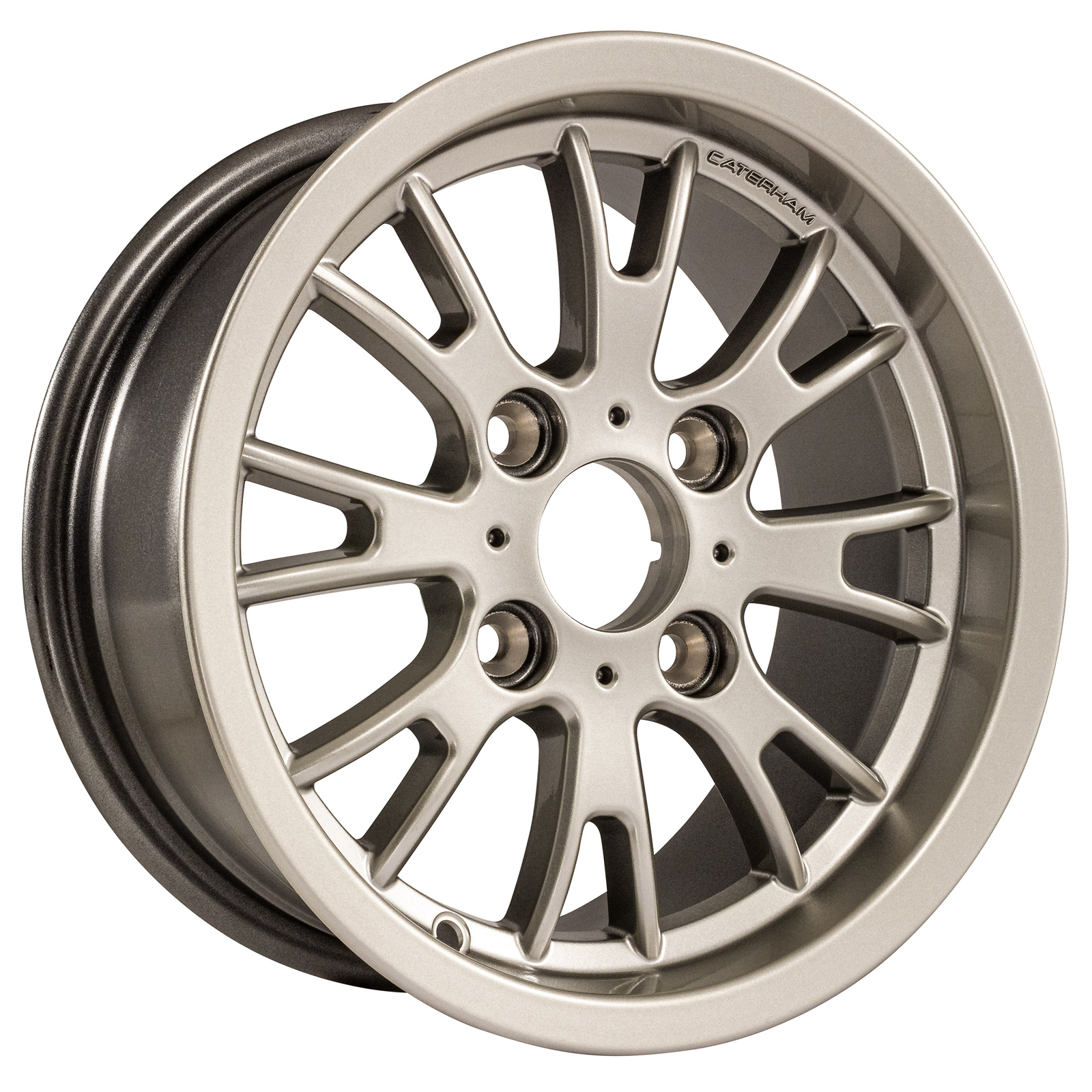 1 X Caterham 7 Apollo Alloy Wheel Silver Front 6 X 13 Inch for sale ...